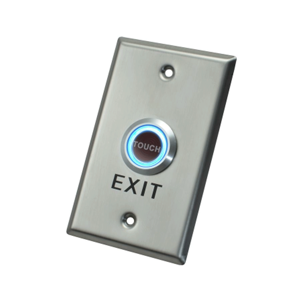 X2 Touch Exit Button, Stainless Steel - Large, SPDT, 12VDC – Modular ...