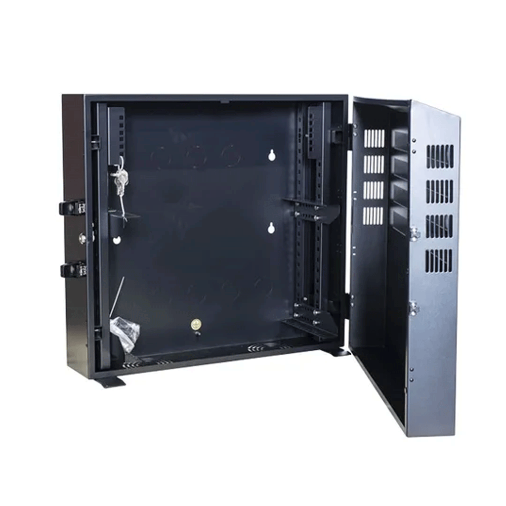 CERTECH Vertical Wall Mount Cabinet 2RU Horizontal, 4RU Vertical, Shor ...