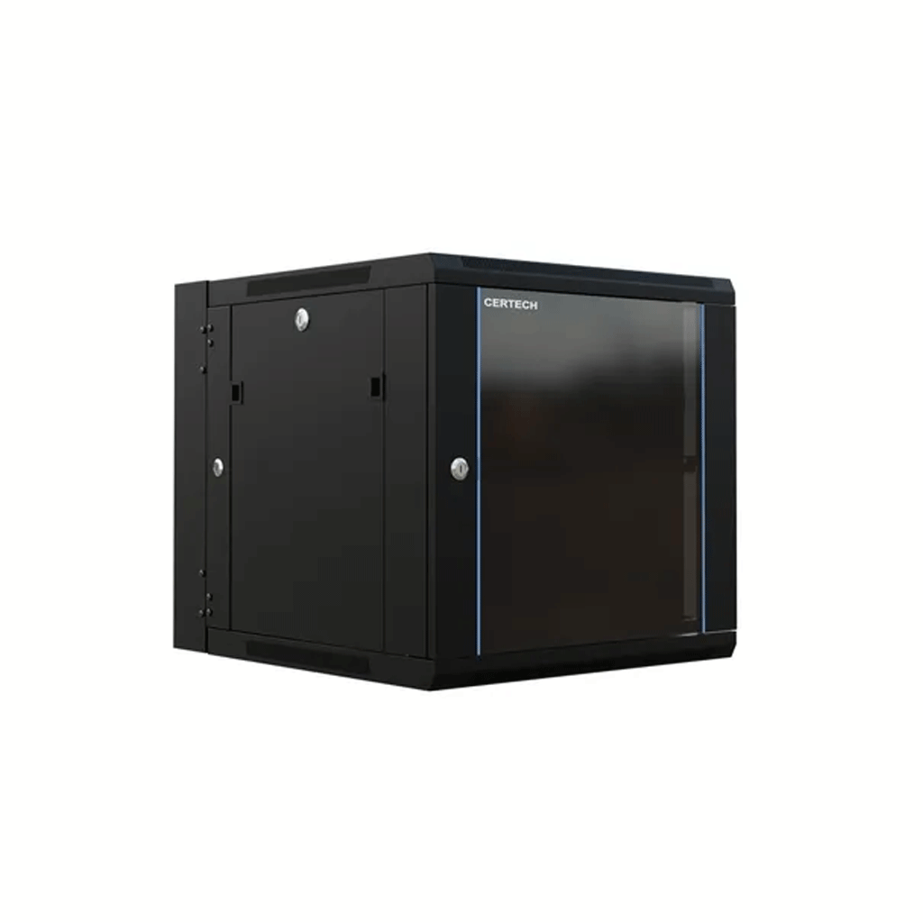 CERTECH 12RU 600mm Deep Swing Frame Cabinet – Modular Technology ...