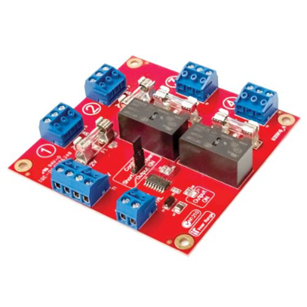 Switched DC Power Hub, 4 Way, Fire Door Release Relay – Modular ...