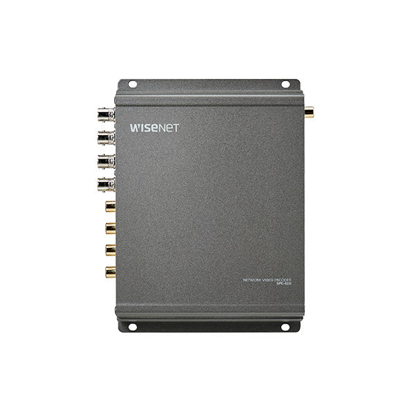 Hanwha Vision 4CH Network Encoder – Modular Technology & Security Solutions